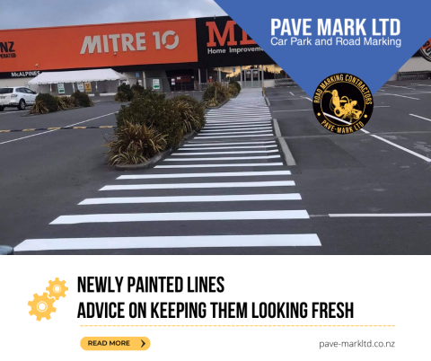 How to protect your new lines - Pave-Mark